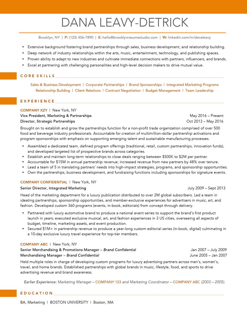 Resume examples, cover letter samples, and LinkedIn profile samples